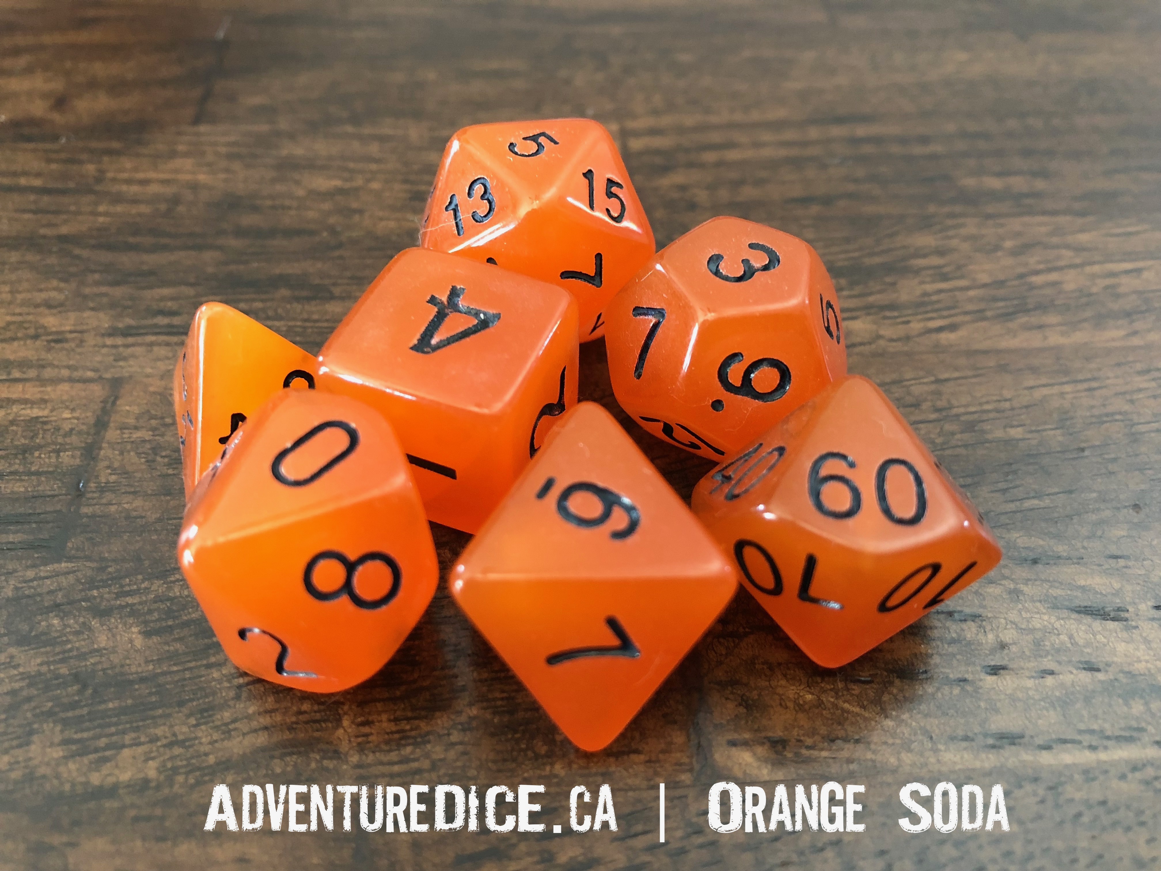 Orange Soda – Adventure Dice