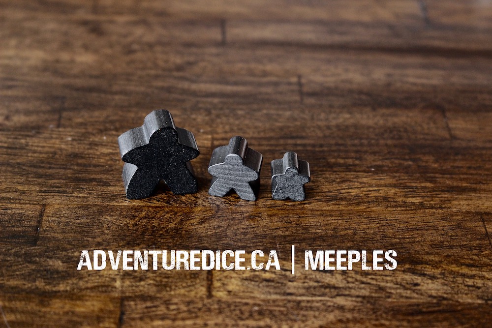 Meeple Black Size – Adventure Dice