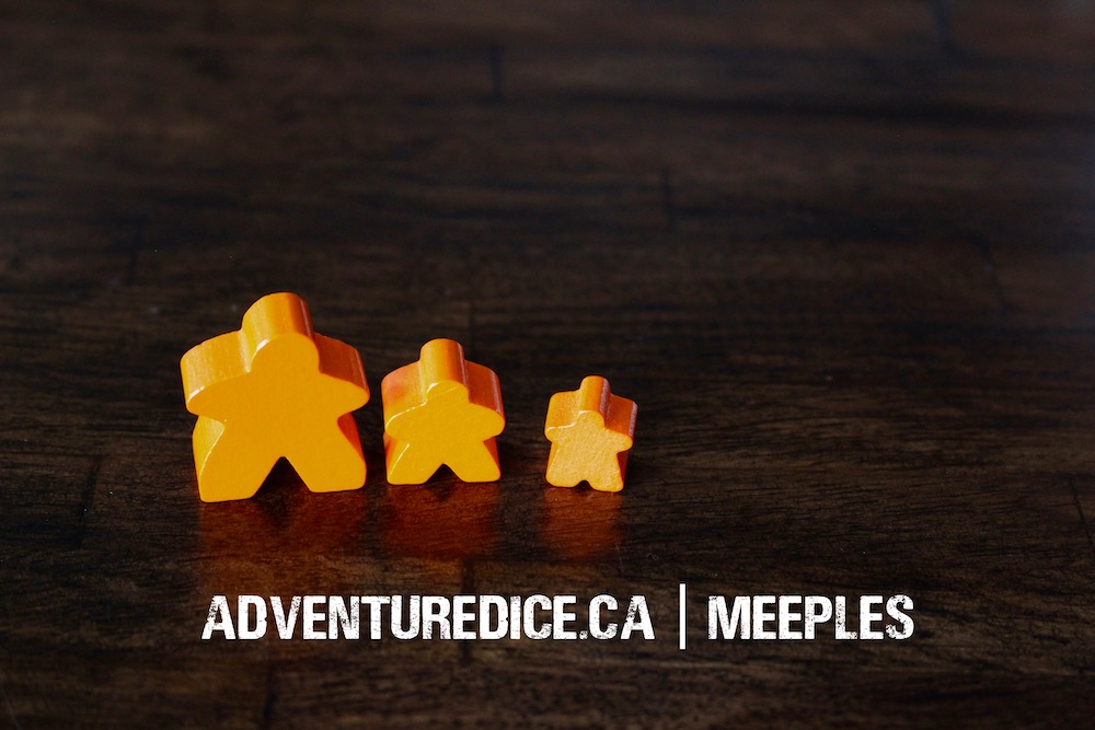 Meeple Orange Size – Adventure Dice