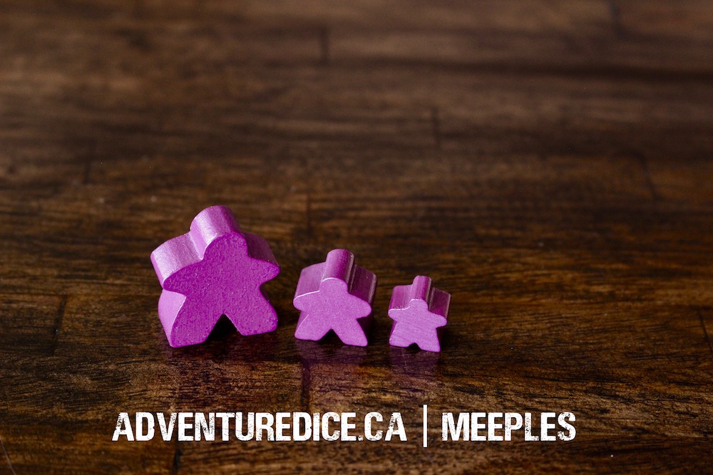 Meeple Purple Size – Adventure Dice