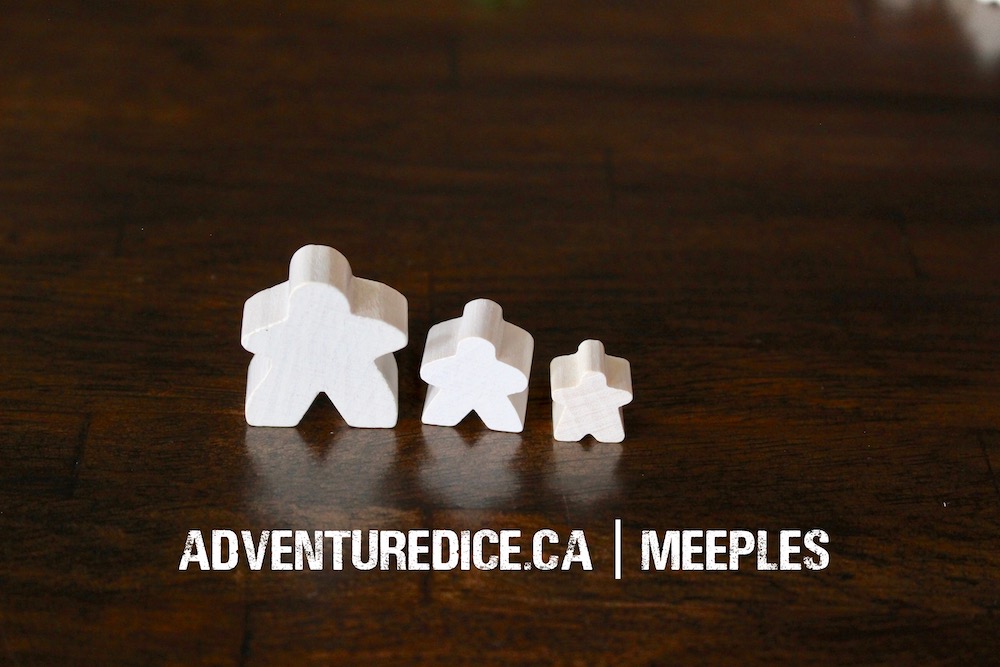 Meeple White Size – Adventure Dice