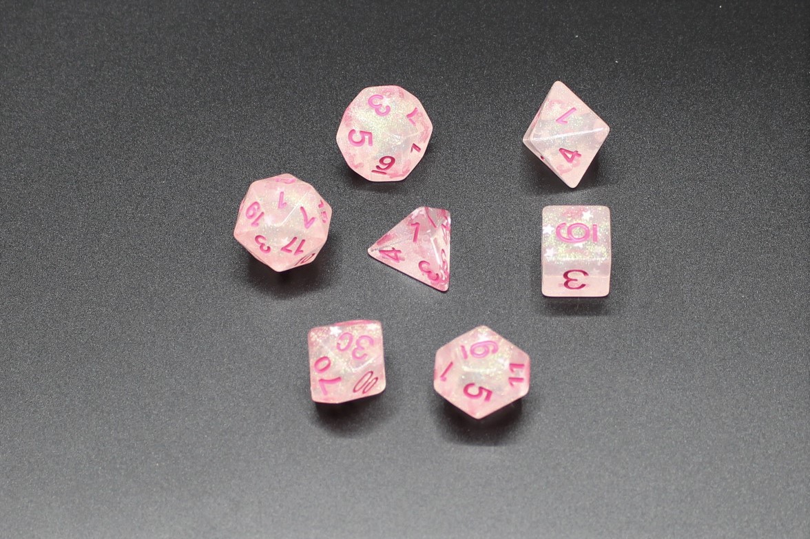 Moon Rabbit dice set – Adventure Dice
