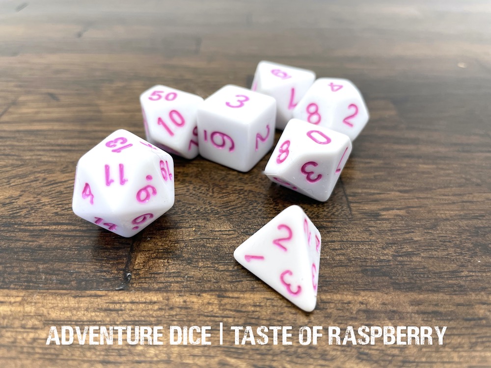 Taste of Raspberry – Adventure Dice