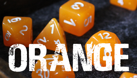 orange – Adventure Dice