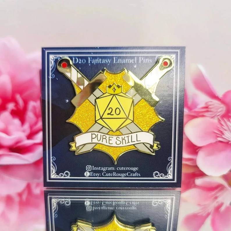D&D Class Pins and Patches – Adventure Dice
