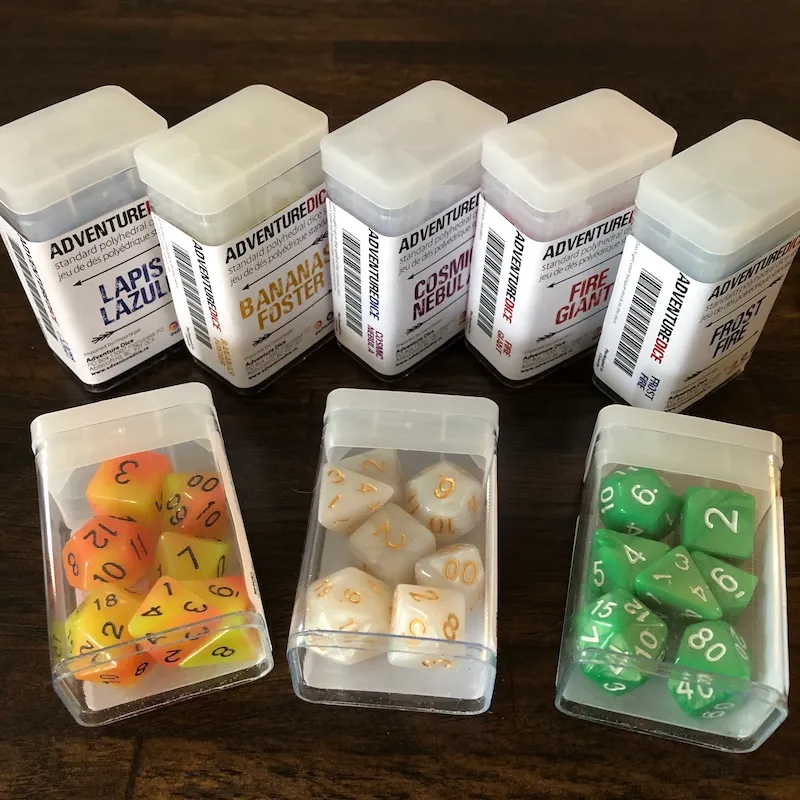 What was in the 2023 Dice Calendars? – Adventure Dice
