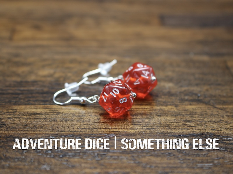 Earrings + Inclusions – Adventure Dice